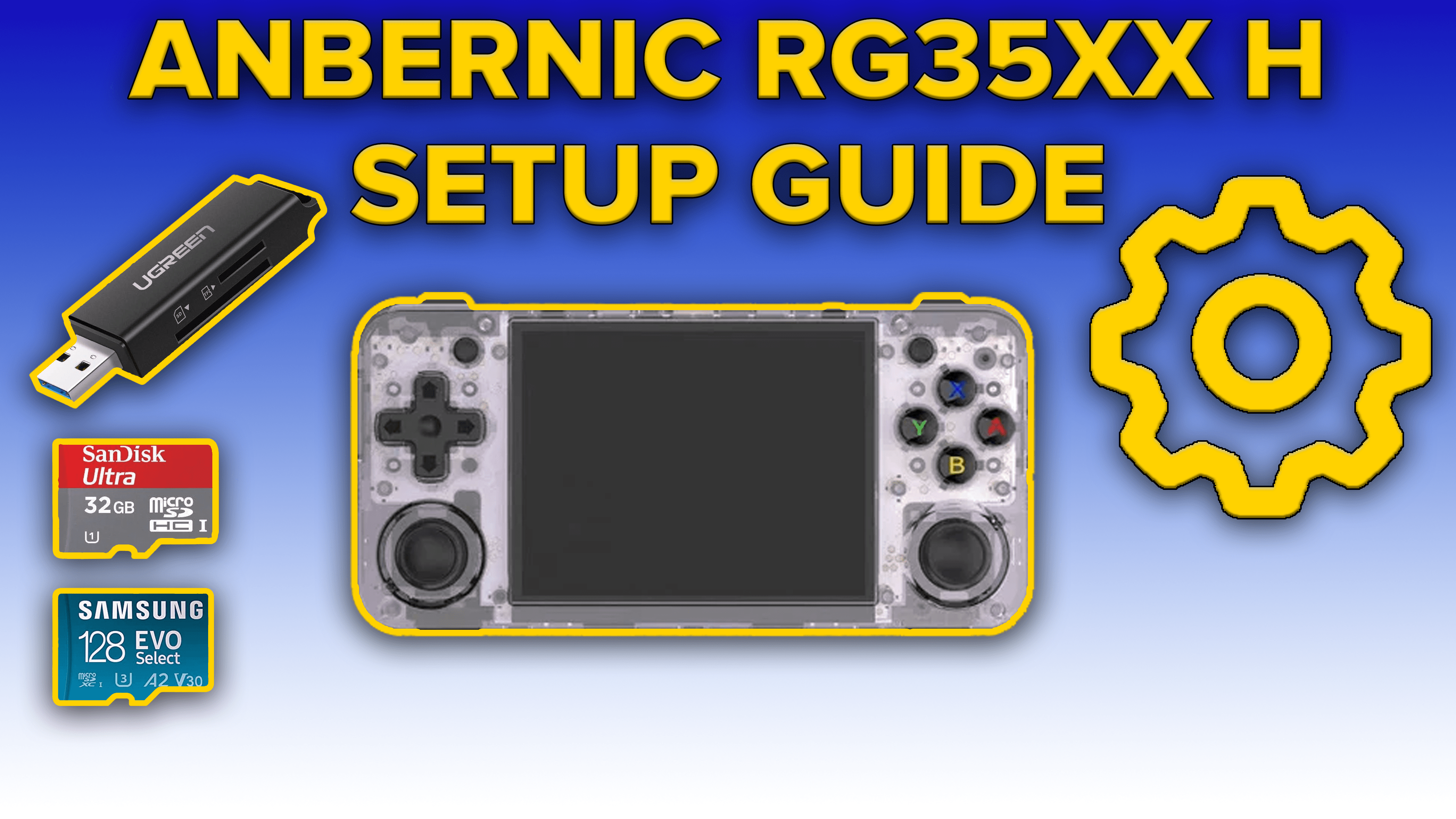 Anbernic RG35XX H Setup Guide