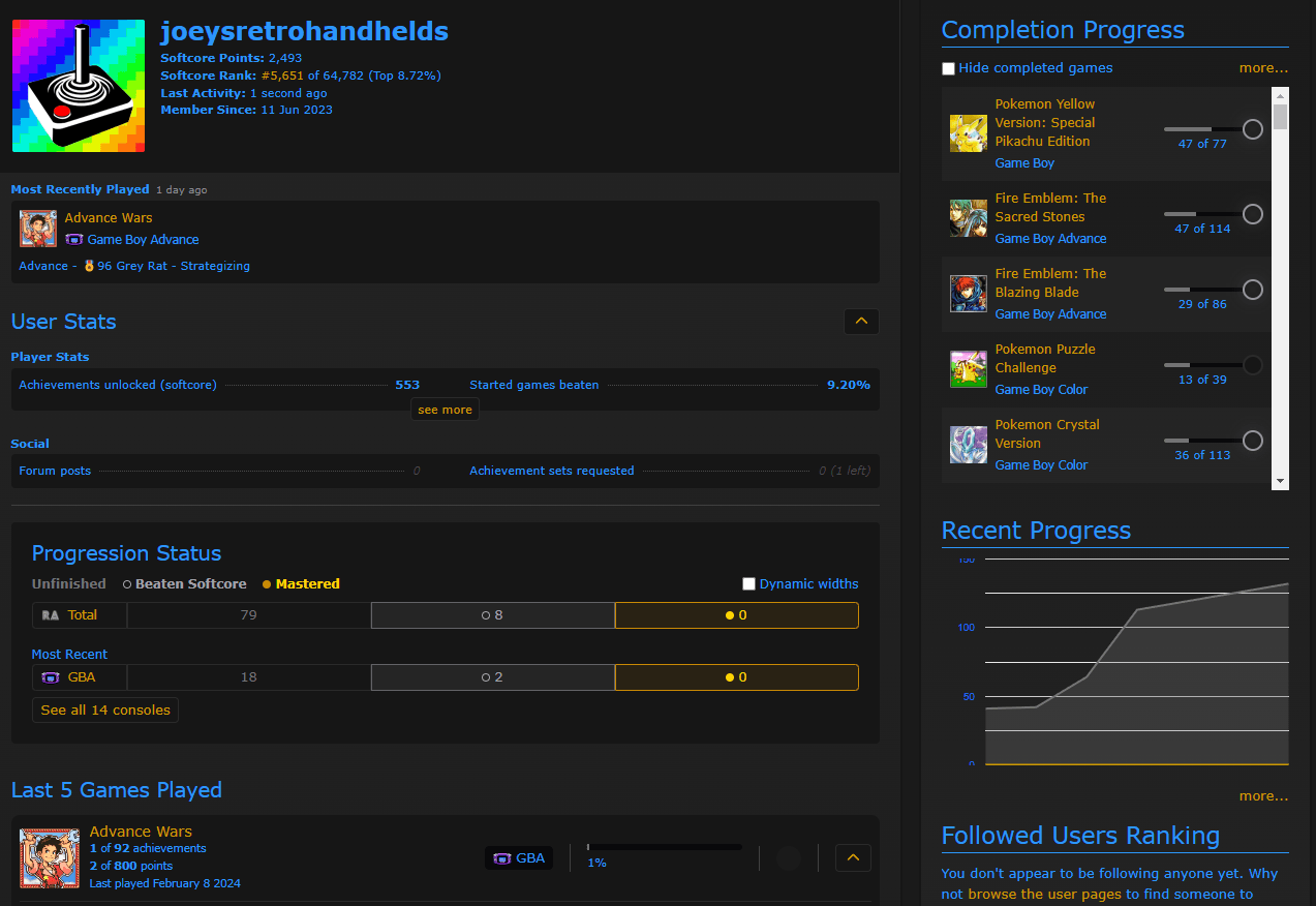 RetroAchievements Setup Guide