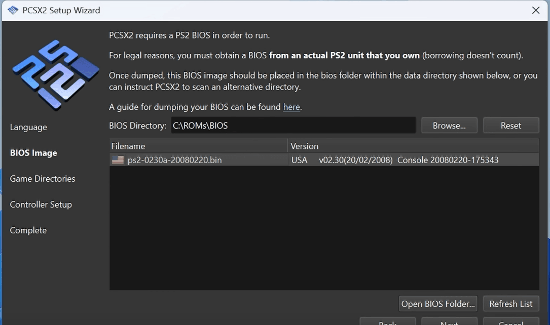 PCSX2 Setup Guide